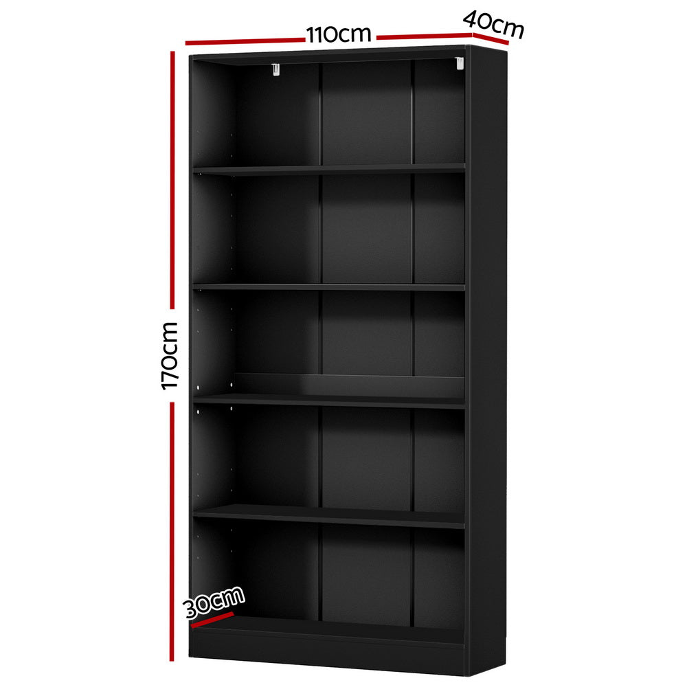 Artiss 5 tier bookshelf store