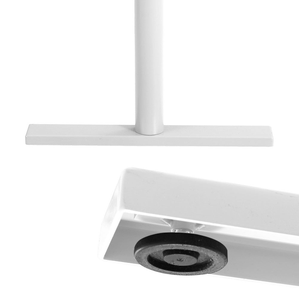 Buy Artiss Standing Desk Motorised Electric Dual Motor Splice White ...