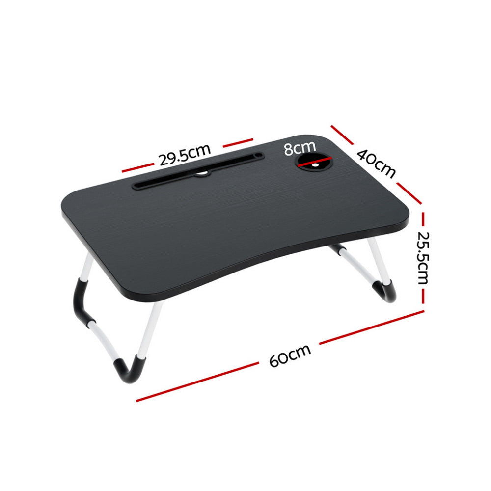 Buy Laptop Desk Table Foldable Stand Lap Tray Online - Artiss