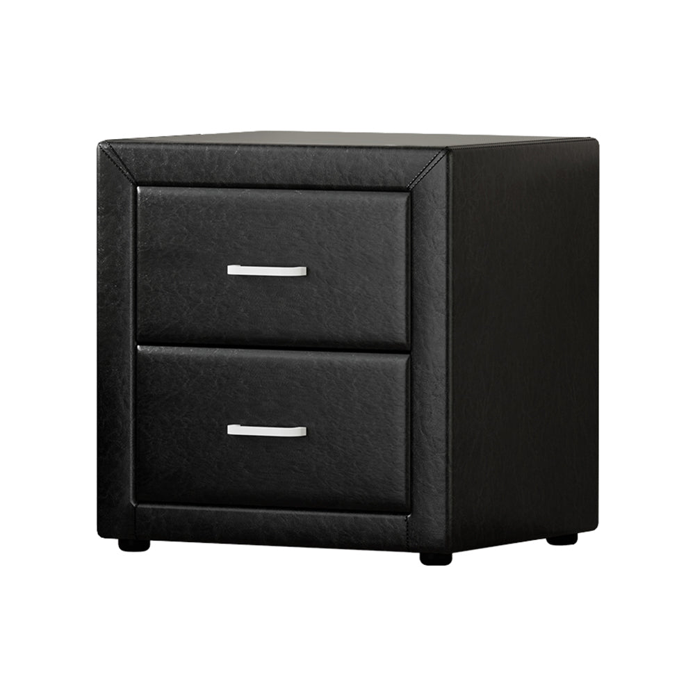 Pu leather bedside tables store