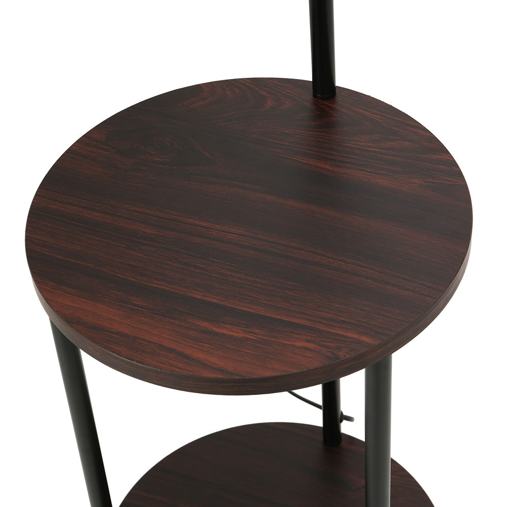 Buy Artiss Floor Lamp 2 Tier Shelf Storage LED Light Stand Home Room ...