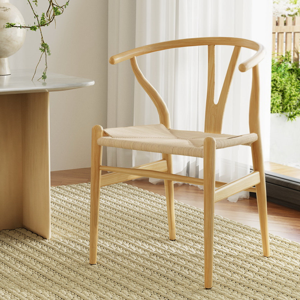 Wishbone back chair store