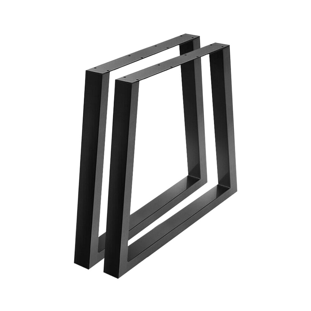 Buy Artiss Metal Table Legs DIY Trapezoid 65X90CM Set of 2 Online - Artiss